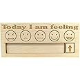 Amazon.com: Today I Am Feeling Sign - Emoji Mood Chart, Daily Feelings ...