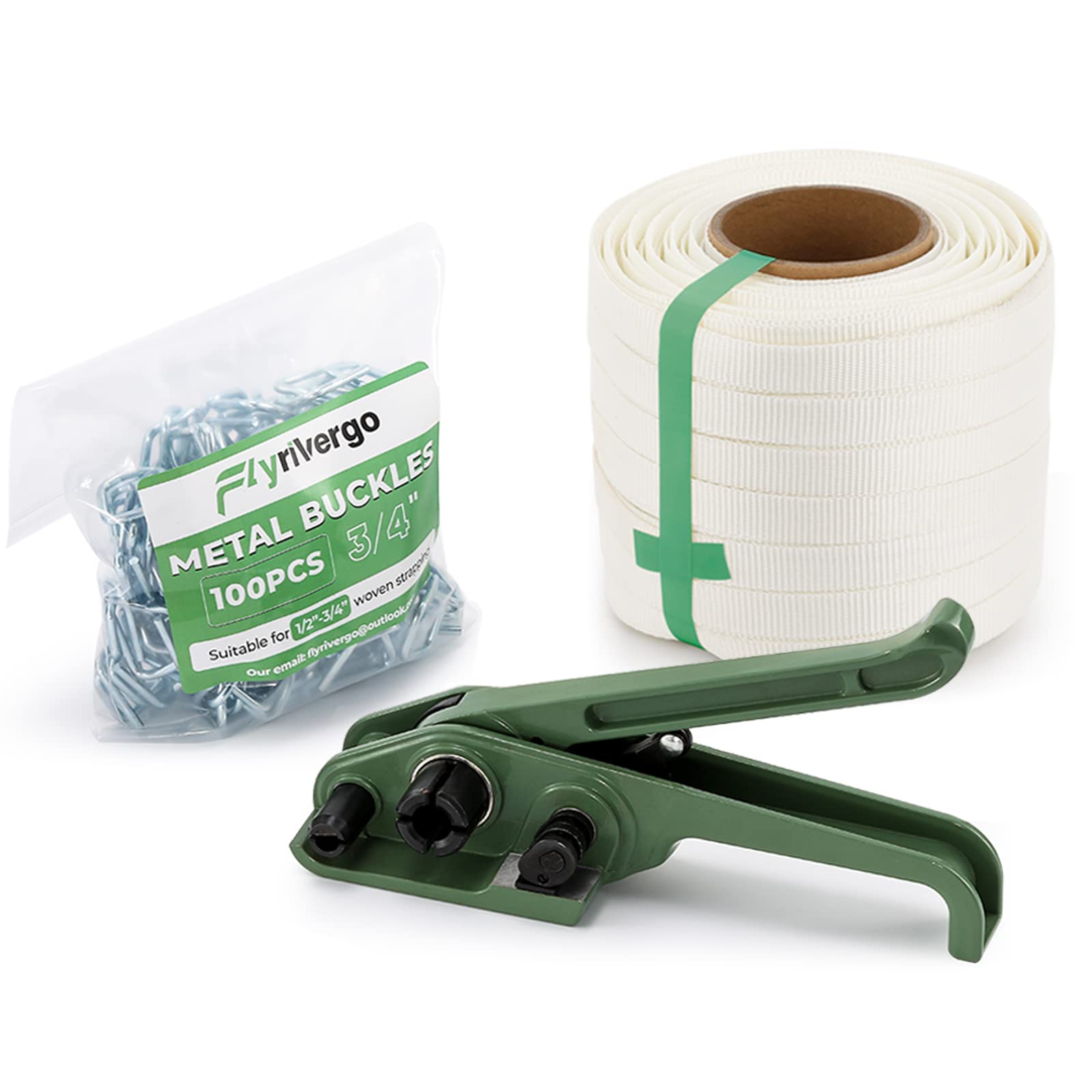 Mua Flyrivergo Banding Strapping Kit 3/4" x 330' Woven Cord Pallet ...