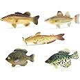 Amazon.com: American Angler Collection Toy Fish Set | Toy Fish ...