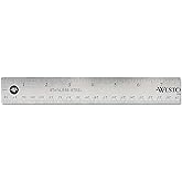 Amazon.com: Westcott Stainless Steel Office Ruler with Non Slip Cork ...