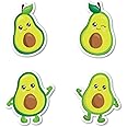Amazon.com: Smiling Avocados Sticker Pack Avocado Stickers - 4 Pack ...