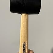 Draper Tools 51095 Hardwood Shaft Rubber Mallet 400 g 14.5 oz: Amazon ...
