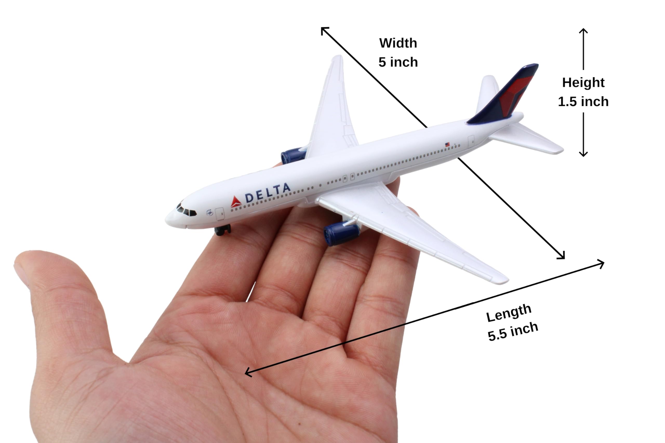 Mua Daron Toy Airplane – Delta Air Lines – Die-Cast Metal Model ...