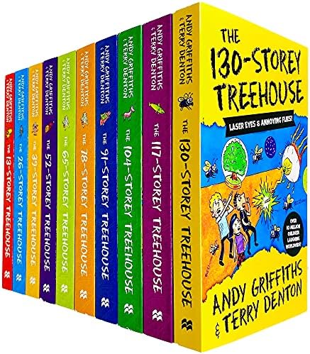سعر The Treehouse Series 10 Books Collection Set By Andy Griffiths ...