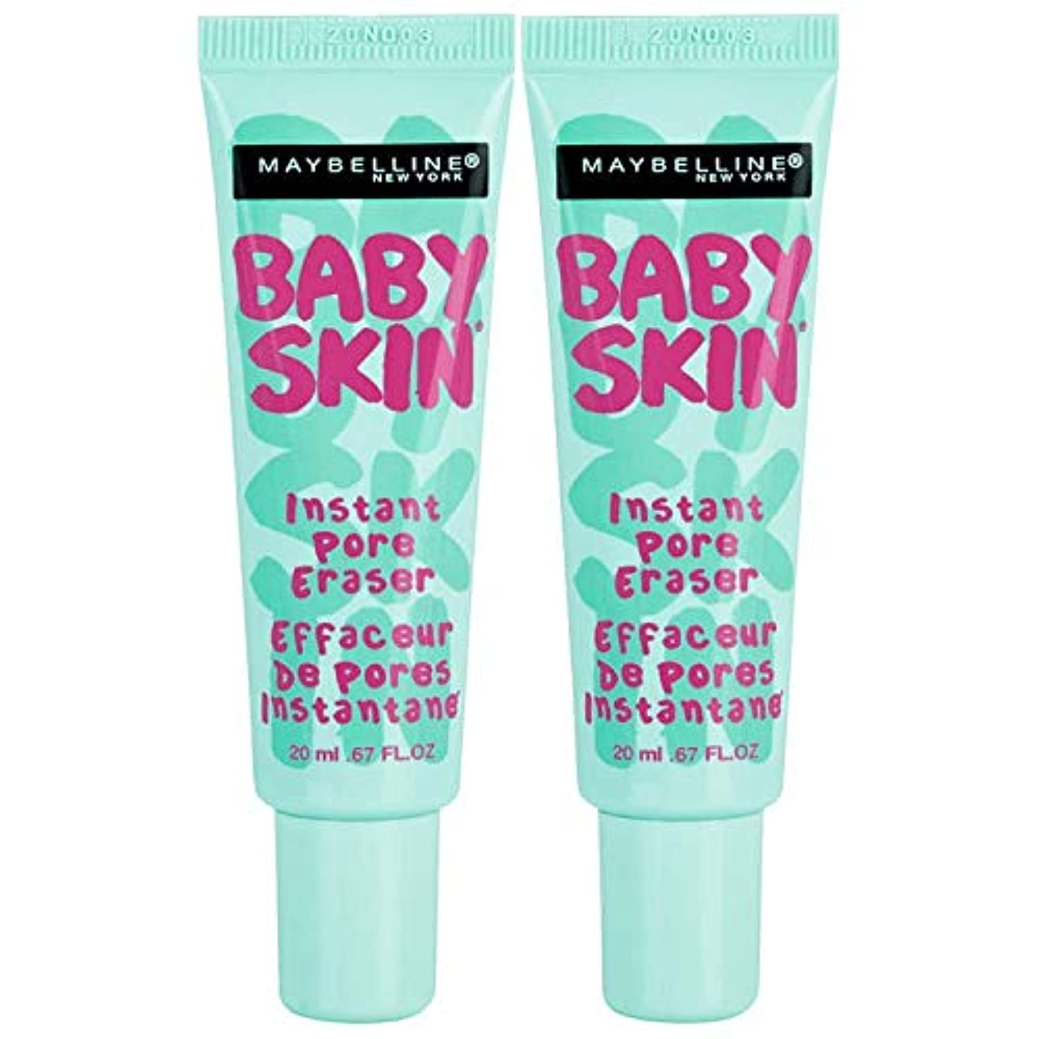 Mua Baby Skin Instant Pore Eraser Primer Makeup, Clear, 2 Count trên ...
