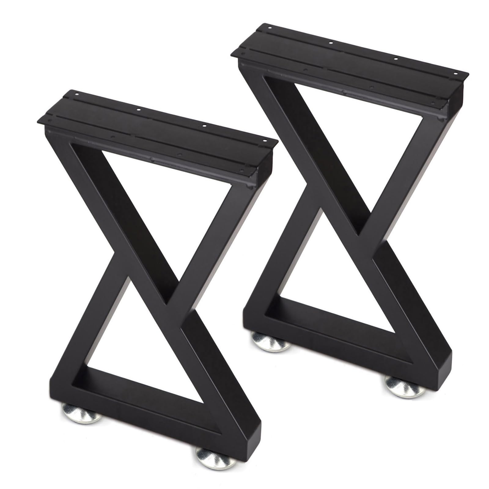 Taelakeni 22 Inch Metal Coffee Table Legs Bench Legs, Double Triangle ...