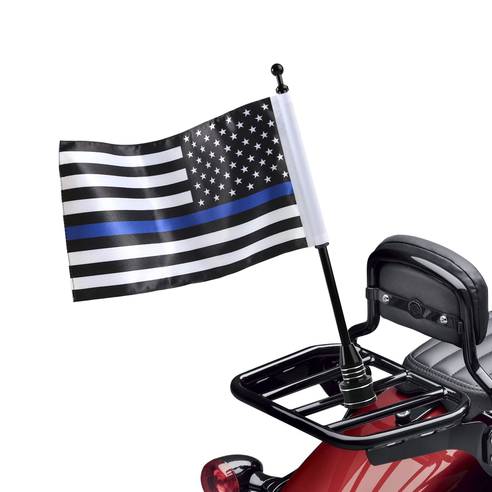 Mua E-Most Flag Pole Mount + 6" x 9" Thin Blue Line USA Flag - Honoring ...