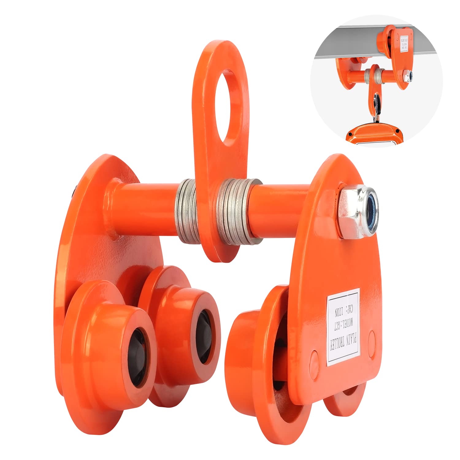 Mua Nisorpa 2 Ton Manual Trolley, 4400LBS Capacity Heavy Duty Beam ...