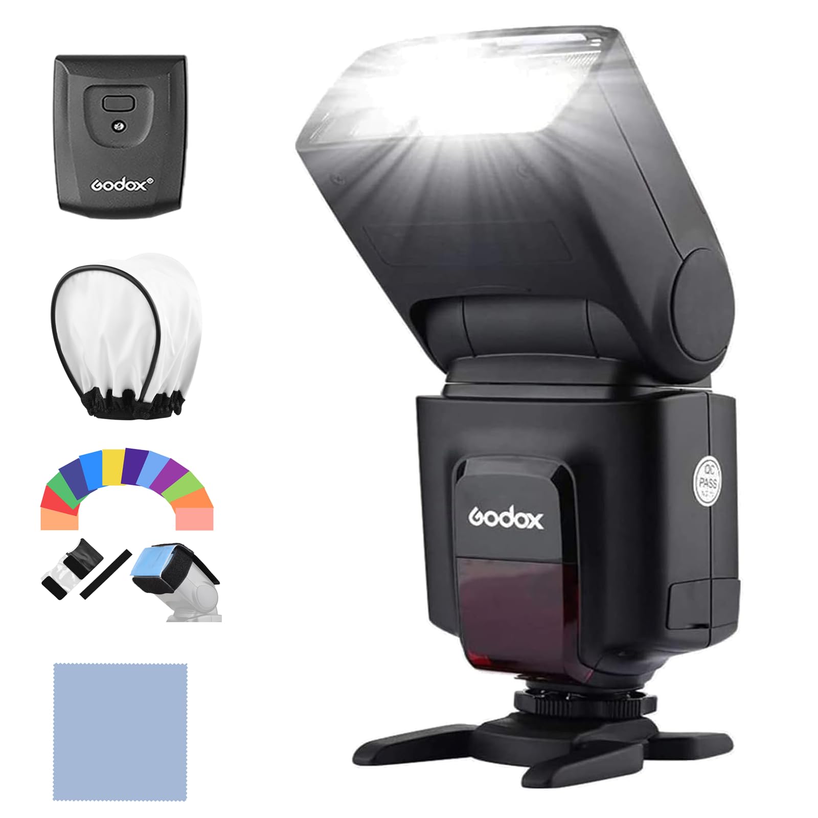 Godox Universal Camera Flash Speedlite with Built-in Receiver with AT ...