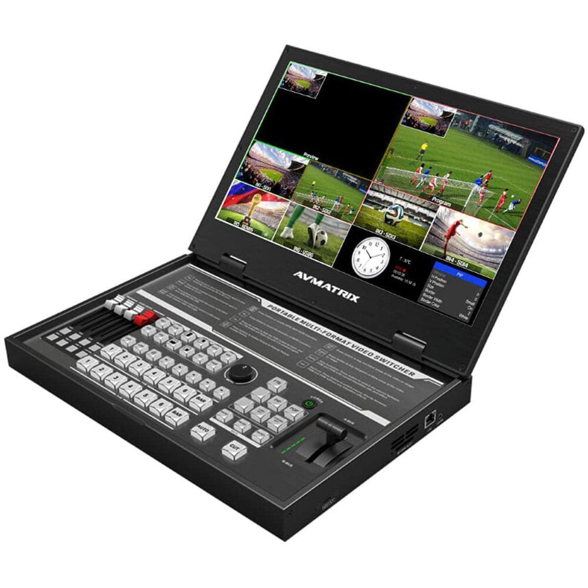 Mua AVMATRIX PVS0615U 15.6" Portable 6-Channel SDI/HDMI Multi-format ...
