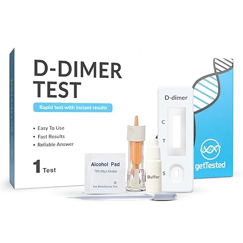 GetTested at Home D-dimer Test (1 Test) a Critical Marker for ...