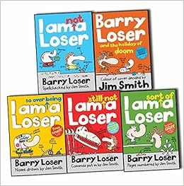 Barry Loser 5 Books Collection Pack Set By Jim Smith (I am Still Not a ...