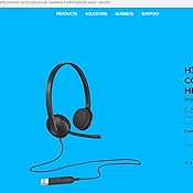 Amazon.in: Buy Logitech H340 Headset, Black Online at Low Prices in ...