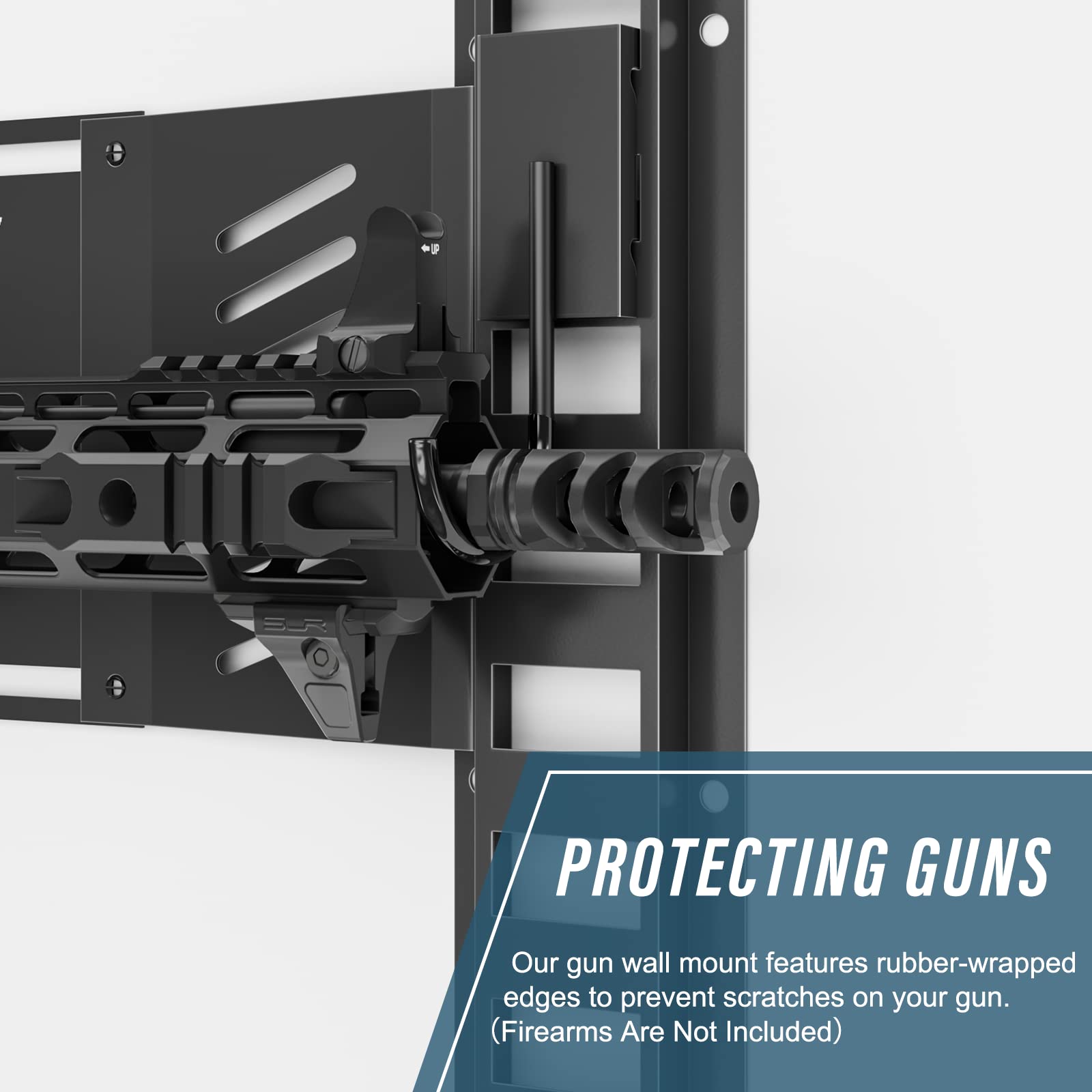 Nonkky Gun Racks, Horizontal Heavy Duty Steel Gun Racks for Wall ...