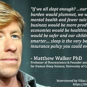 Why We Sleep: Unlocking the Power of Sleep and Dreams: Matthew Walker ...