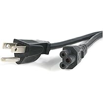 Printer Power Cord 4ft C5 Power Cord For Laptop & Printer - 3 Prong AC ...