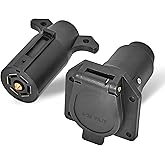 Amazon.com: MECMO 7-Pin RV Blade Trailer Wiring Harness Connector ...