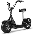 Amazon.com : MotoTec Fatboy Electric Scooter 48v 800w -Fat Tire & Big ...
