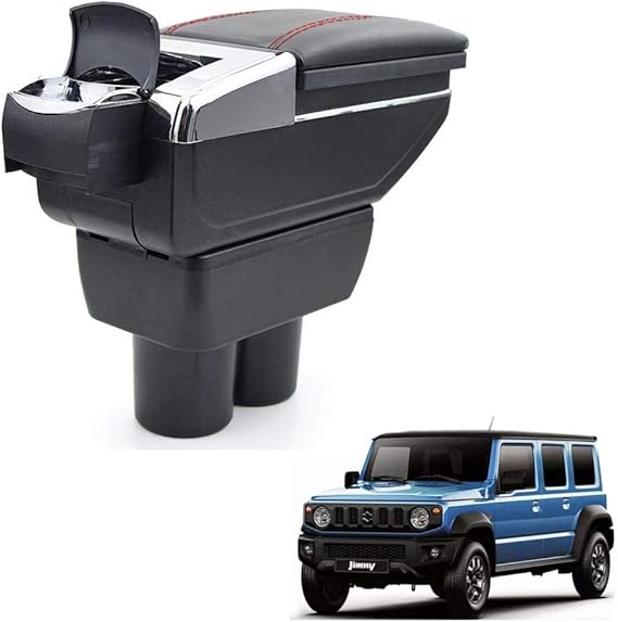 Amazon | Argentavisスズキ ジムニー jimny JB23 JB33 JB43専用アームレスト コンソールボックス新型ジムニーシェラJB64 JB74多機能灰皿収納ボックス ...