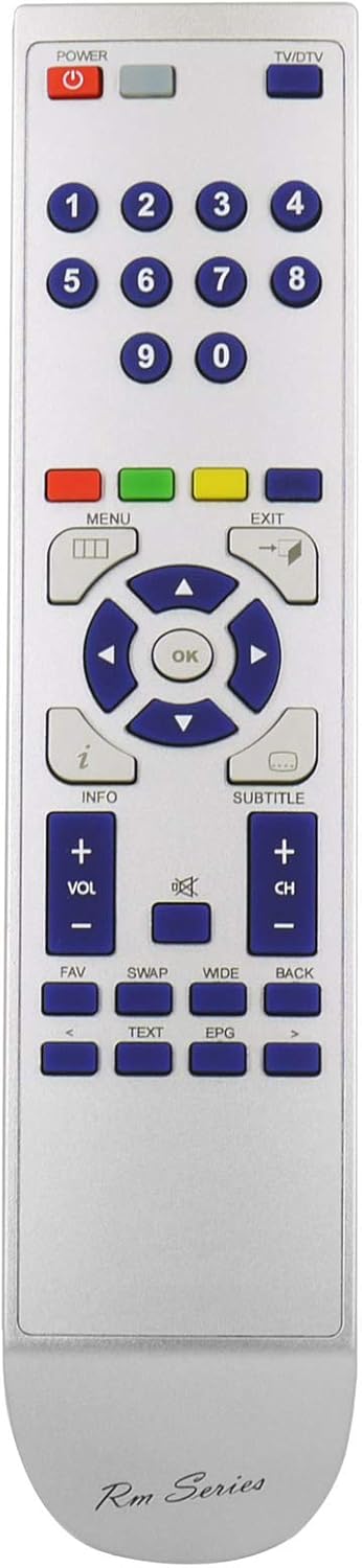 RM Series Replacement Remote Control for RMC12460: Amazon.co.uk ...