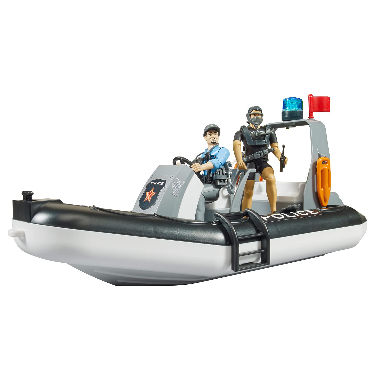 Mua 62733 bworld Police Boat with Rotating Beacon Light, 2 Figures and ...