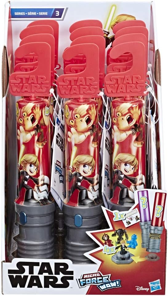 Star Wars Micro Force WOW! Set of 4 Mini Collectible Figures for Kids ...