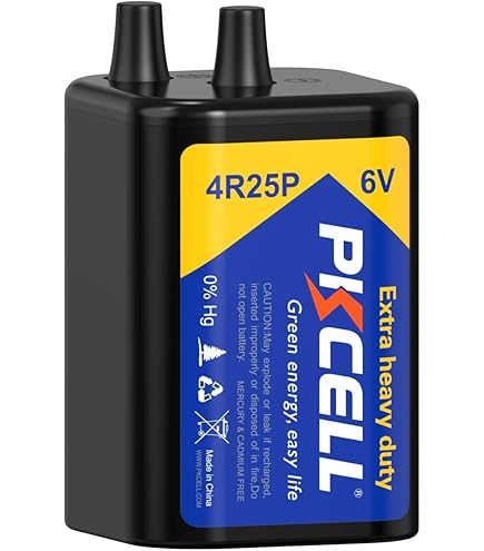 Flashlight Batteries 6 Volt