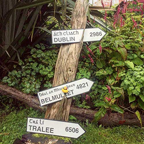 Amazon.com: OLD IRISH ROAD SIGN REPLICA.Made in Ireland-fully ...