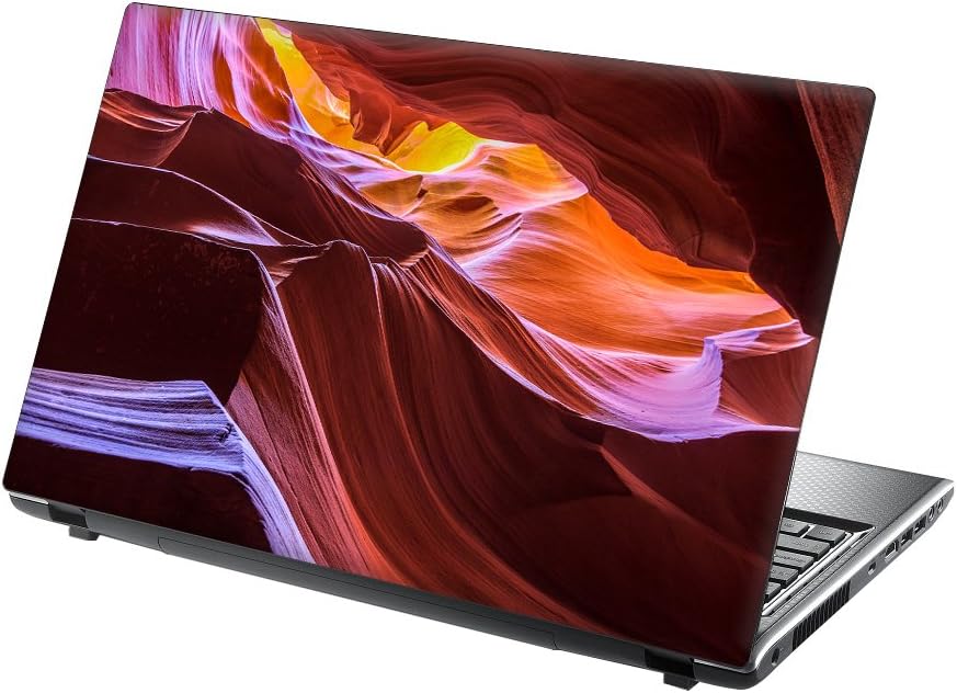 TaylorHe 15.6 inch 15 inch Laptop Skin Vinyl Decal with Colorful ...