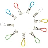 Amazon.com: WisePoint Tea Towel Clips 10 Pcs, Metal Tea Towel Storage ...