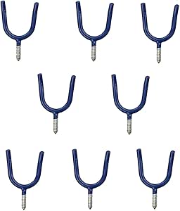 Extra Strong Heavy Duty Wall Mount Tool Hooks - 8 Pack - - Amazon.com