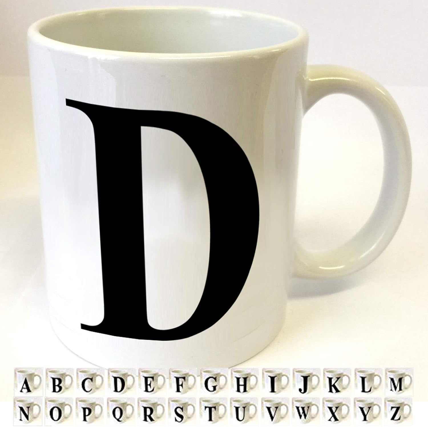 Alphabet Letter - D Mug & Coaster Set - [Mug ONLY]: Amazon.co.uk ...