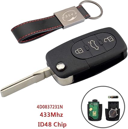 Schlüssel Fernbedienung für Audi mit: Amazon.de: Elektronik