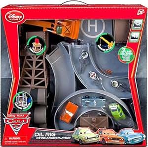 Amazon.com: Disney / Pixar CARS 2 Movie Exclusive Oil Rig Keycharger ...