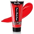 Amazon.com : Go Ho Red Face Body Paint Washable(2.37 oz),Water Based ...