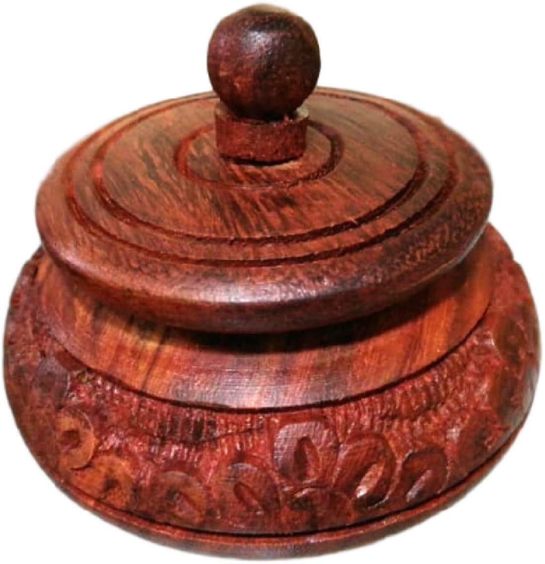 Buy Crafts CollecTion Store Wooden Sindoor Box/Kumkum Box/Shringar Box ...
