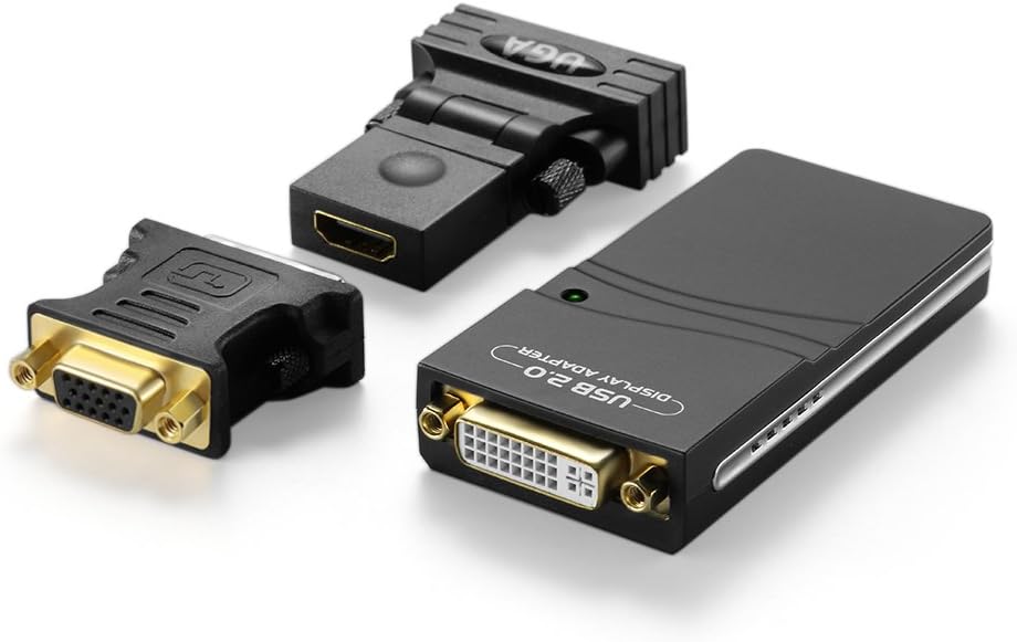 Amazon.com: TNP USB to VGA/DVI/HDMI External Video Graphics Adapter ...