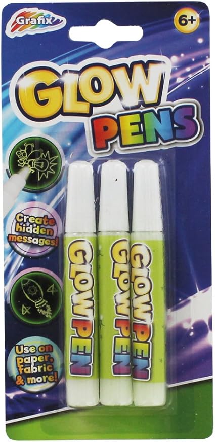Glow Pens - Pack of 3: Amazon.co.uk: Office Products