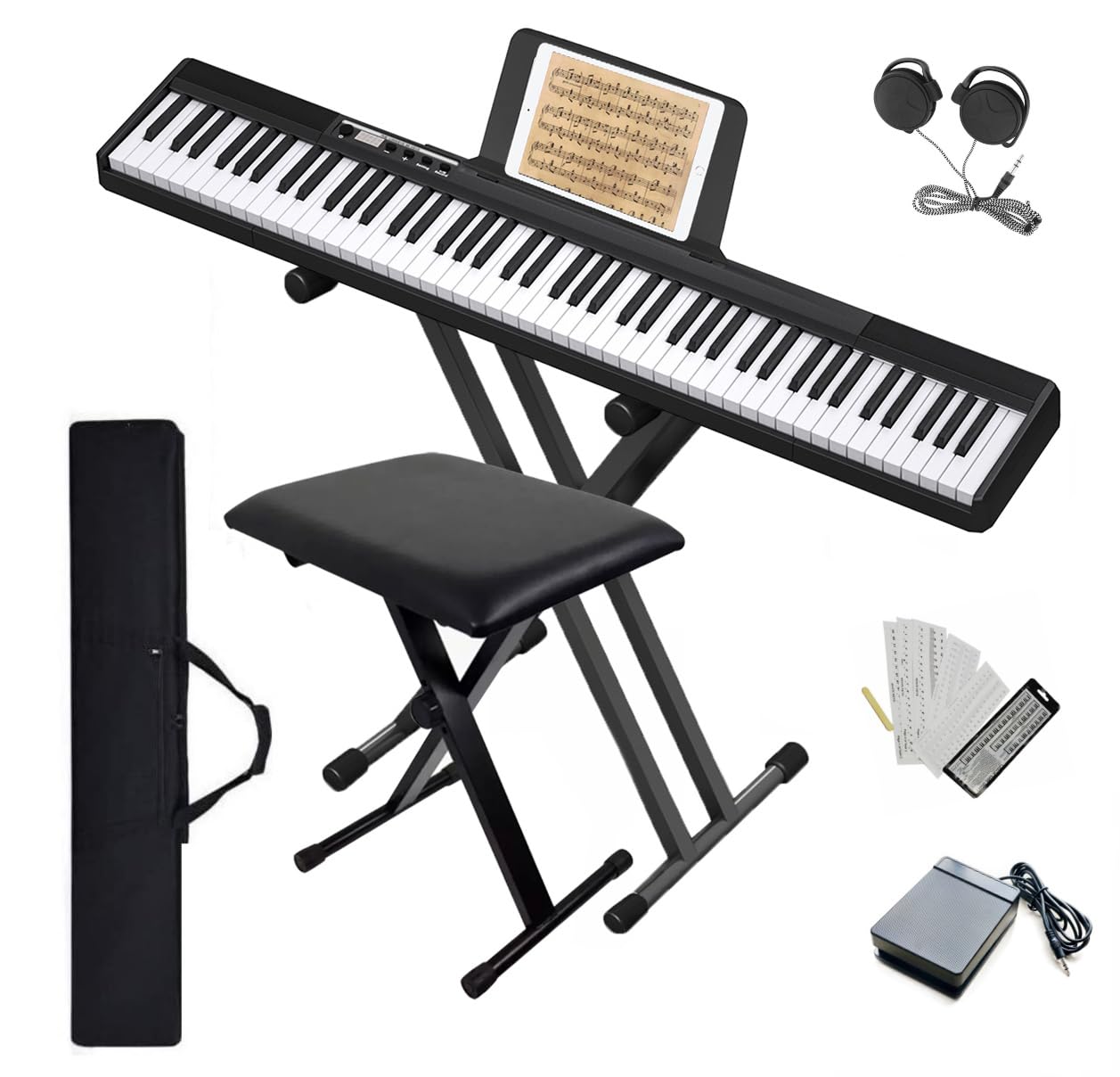 Mua Longeye Piano Keyboard 88 Keys Set, Portable Digital Piano with ...