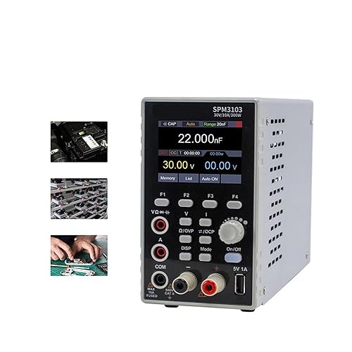 DC Power Supply Variable, Programmable Lab Power Supply Multimeter ...