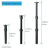 HUNTPAL 3 Section Pole Extension Tube Mount Extender Telescopic Rod for ...