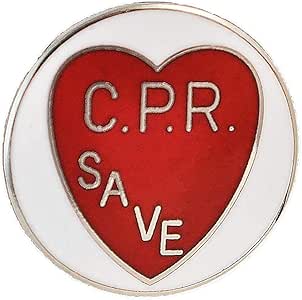 Amazon.com: CPR Save Pin - 1 inch in Presentation Box - 10/Pack: Jewelry