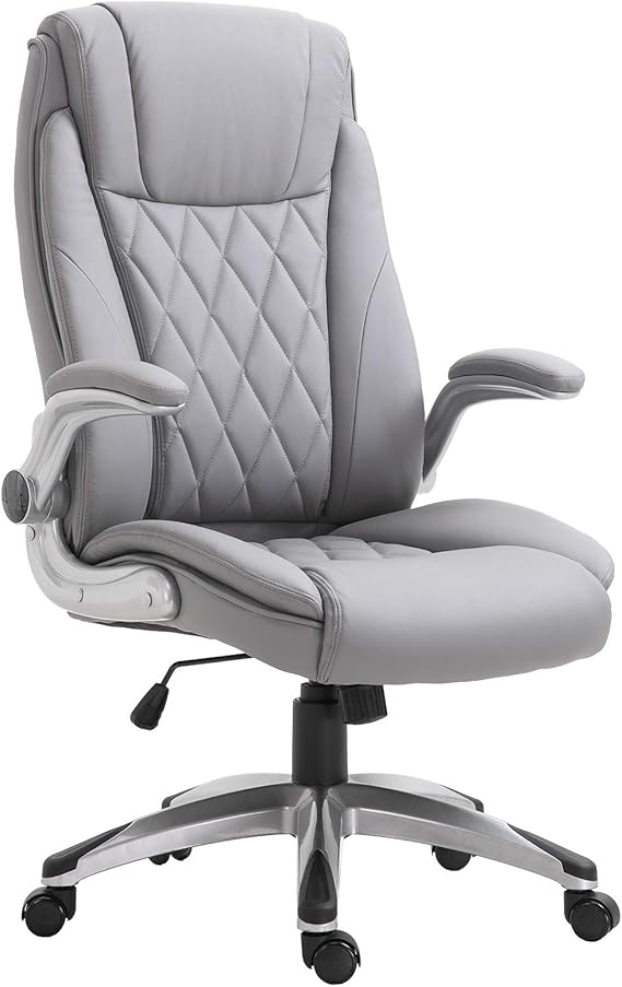 Fauteuil de bureau ergonomique hauteur réglable roulettes pivotant P.U ...
