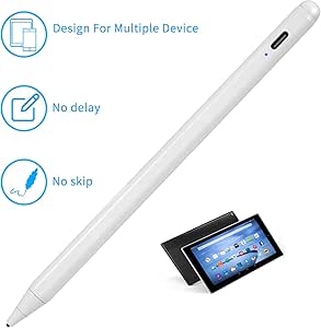 Amazon.com: Electronic Stylus Pen for Amazon HD Fire 10 Tablet Pencil ...