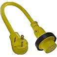 Amazon.com: Conntek 14355 RV Pigtail Adapter RV 30 Amp Male Plug To 30 Amp Locking Female ...