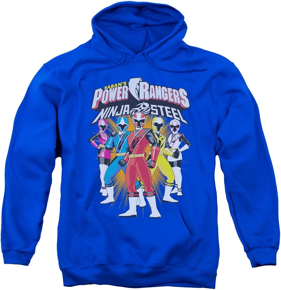 Power Rangers - Mens Team Lineup Pullover Hoodie: Amazon.co.uk: Clothing