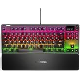Amazon.com: SteelSeries Apex 7 TKL Compact Mechanical Gaming Keyboard – OLED Smart Display – USB ...