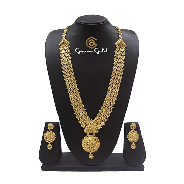 Buy GRAM GOLD Chandan Haar Set for Women at Amazon.in
