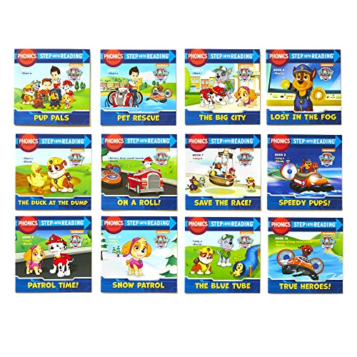 Paw Patrol Phonics Box Set (PAW Patrol) (Step Into Reading) on Galleon ...