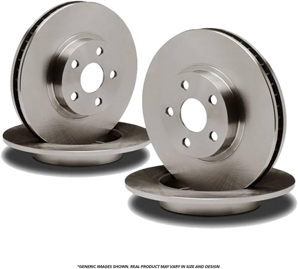Amazon.com: F+R Rotors-4 OEM Replacement Heavy Duty Brake Rotors-4lug ...